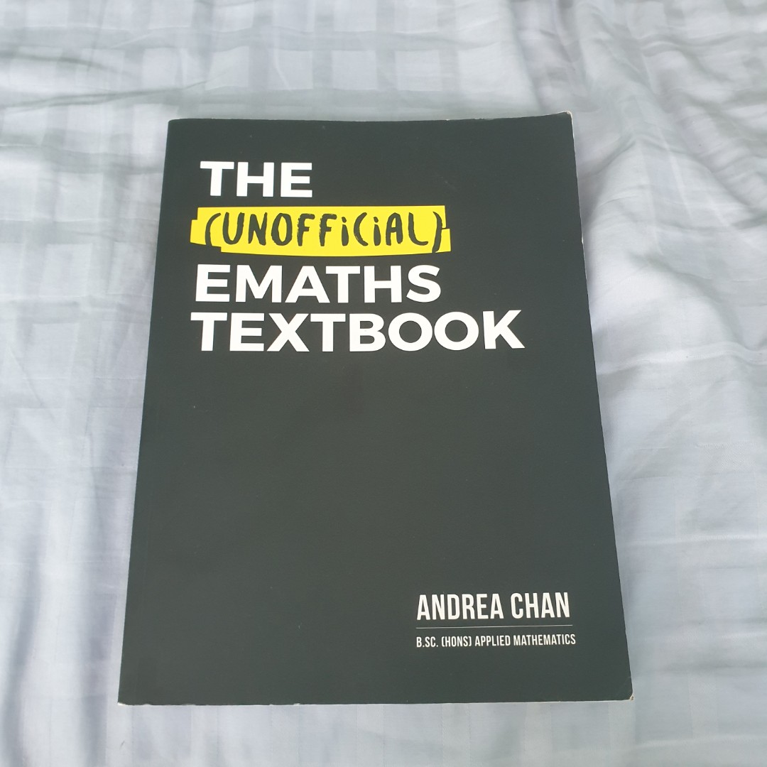 THE (UNOFFICIAL) EMATHS TEXTBOOK, Hobbies & Toys, Books & Magazines ...