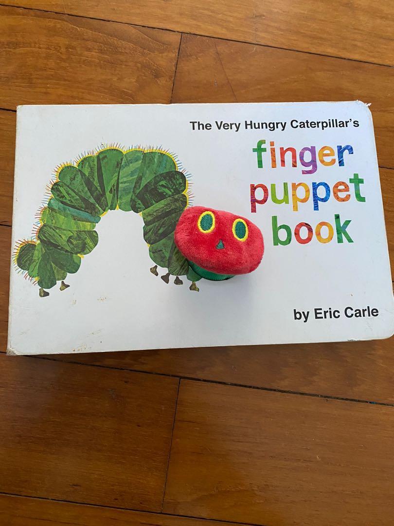 The very Hungry Caterpillar finger puppet board book, Hobbies & Toys ...