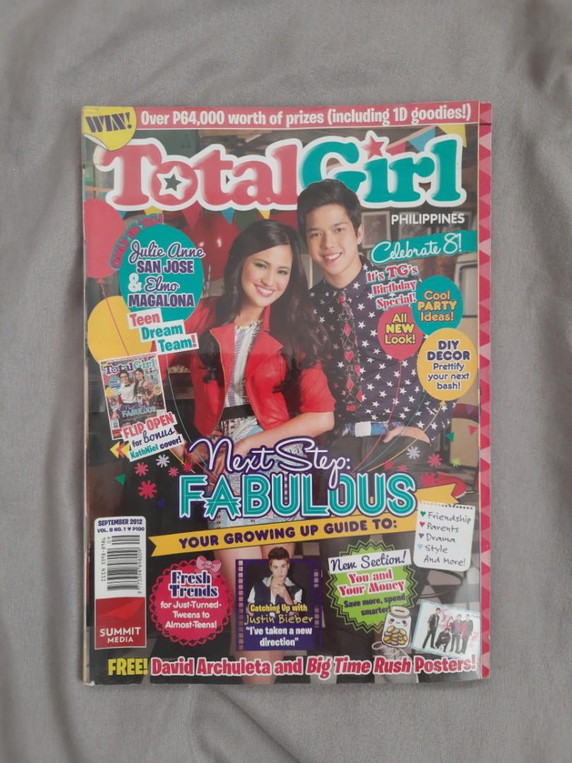Total Girl Magazines - Julie Anne San Jose, Elmo Magalona, Bea Binene ...