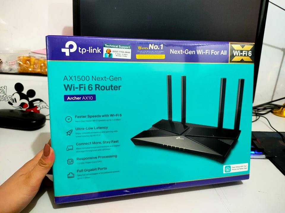 Tp-link Archer AX10 AX1500 Next-Gen Wi-Fi 6 Router 100% Original and ...