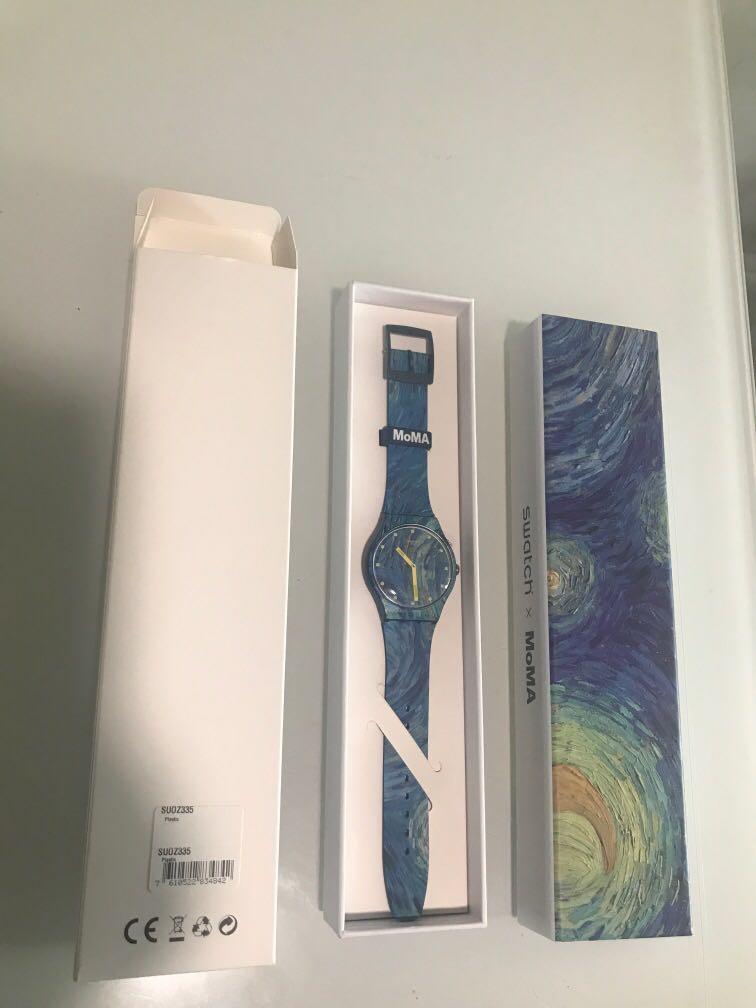 SWATCH watch Vincent Van Gogh starry night SWATCH, Men's Fashion ...