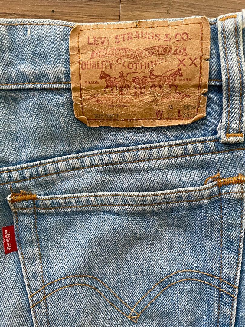 Vintage 70’s Levi’s 505-0217 Made in Hong Kong, Men's Fashion, Bottoms ...