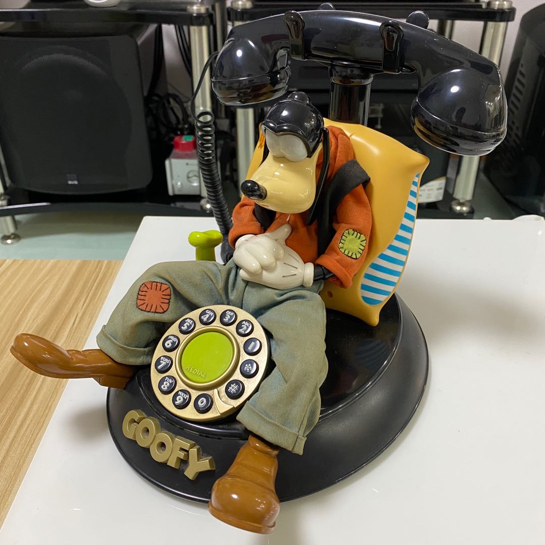 Vintage Goofy Telephone, Hobbies & Toys, Toys & Games on Carousell