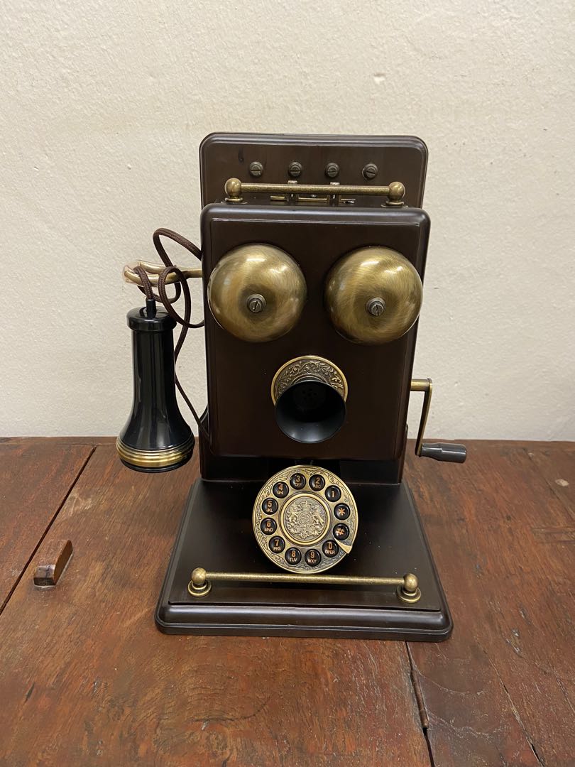 Vintage Phone Replica, Hobbies & Toys, Memorabilia & Collectibles ...