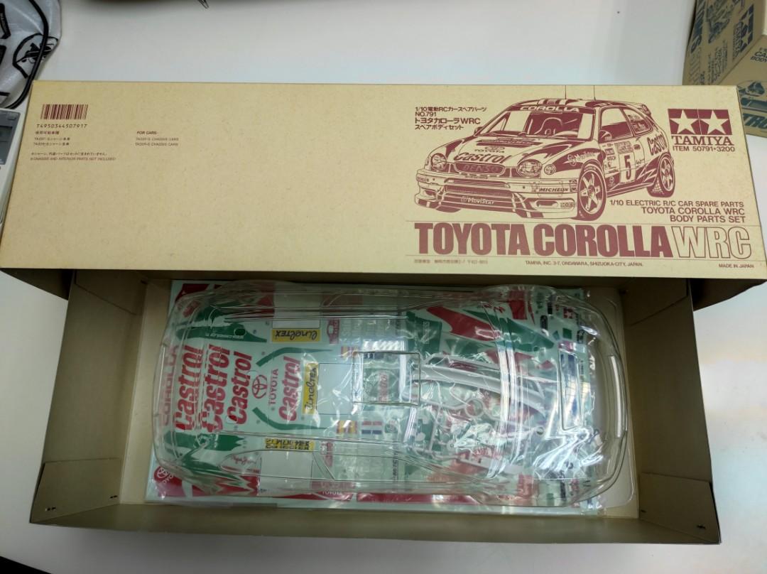 Vintage Tamiya Toyota Corolla Body set, 興趣及遊戲, 玩具 & 遊戲類 - Carousell
