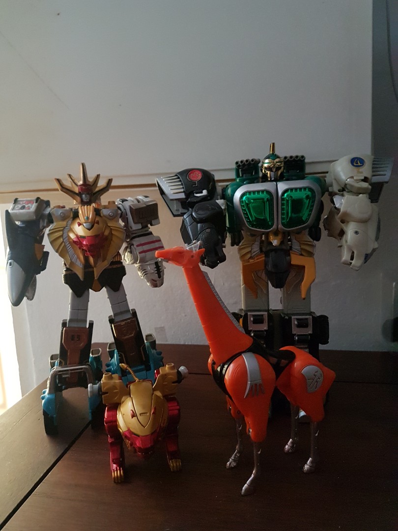 Power Rangers Wild Force Megazords, Hobbies & Toys, Toys & Games on ...