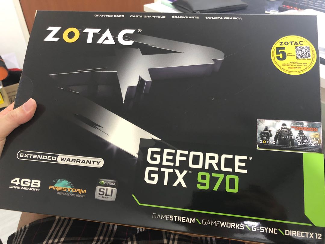 Zotac GeForce GTX 970 Dual fan 4GB DDR5, Computers & Tech, Parts ...