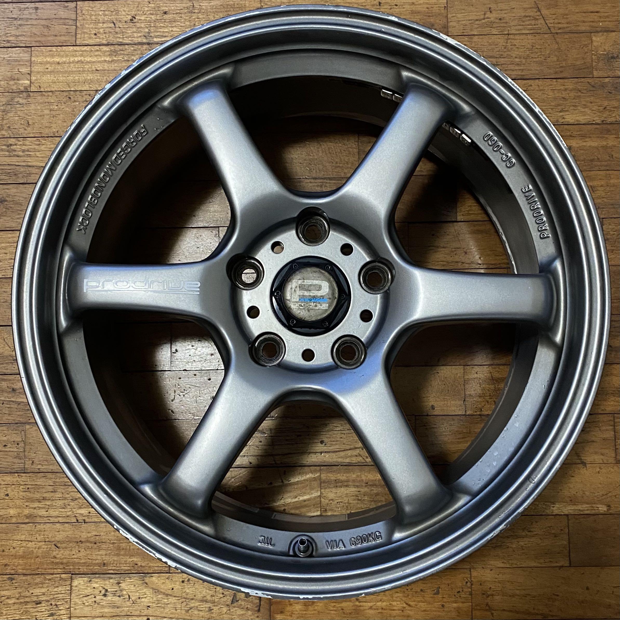 17” Rim Original Forged Prodrive GC-06D 5x114.3, Car Accessories, Tyres ...