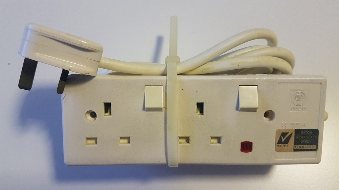 2-Way Extension Socket., Everything Else on Carousell