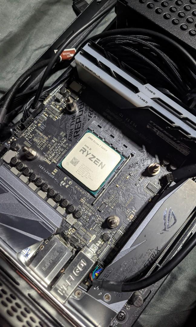 Asus ROG Strix B450i Motherboard + 256gb M.2 SSD, Computers & Tech ...