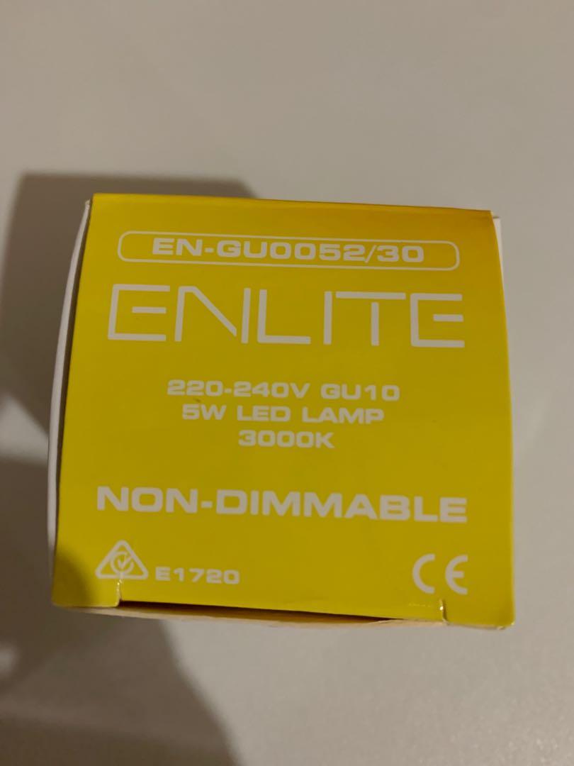全新AURORA ENLITE LED Lamp 射燈膽, 傢俬＆家居, 燈飾及風扇, 燈飾 - Carousell