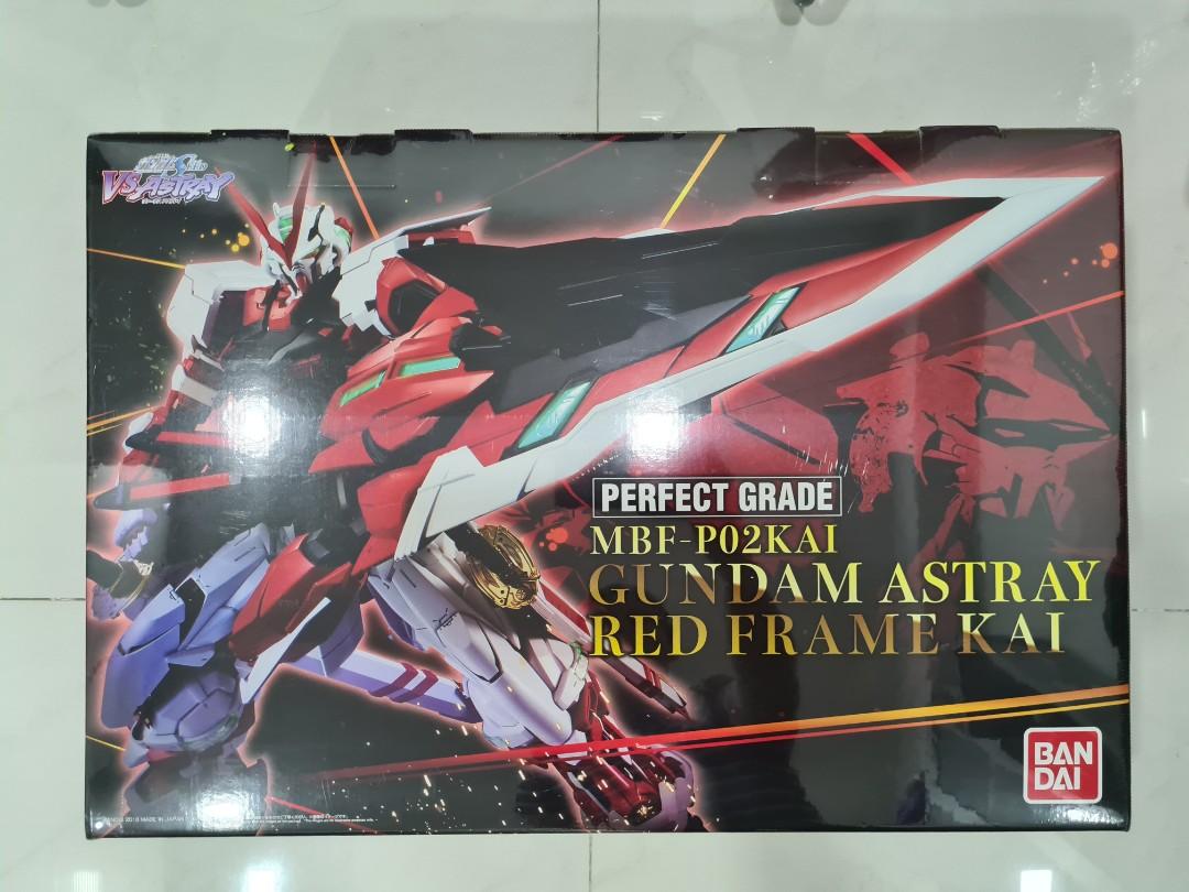 Bandai PG Perfect Grade Gundam Astray Red Frame Kai, Hobbies & Toys ...