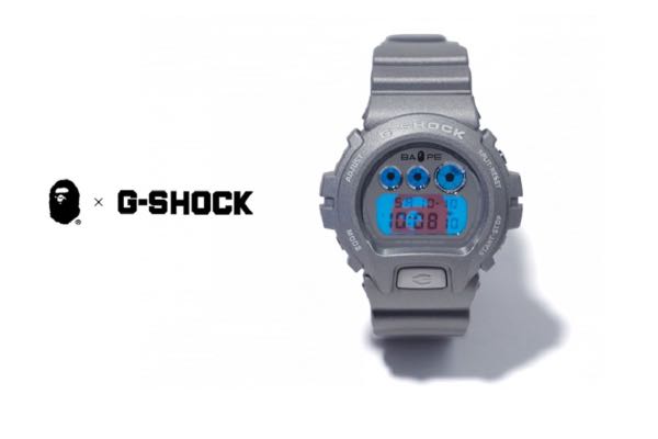 BAPE x Casio G-Shock DW-6900FS DW-6900 ULVN, Mobile Phones & Gadgets ...