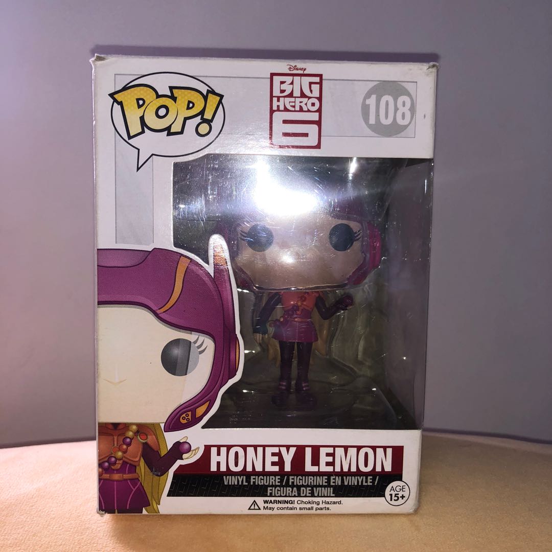 Big Hero 6 Honey Lemon Funko Pop, Hobbies & Toys, Toys & Games on Carousell