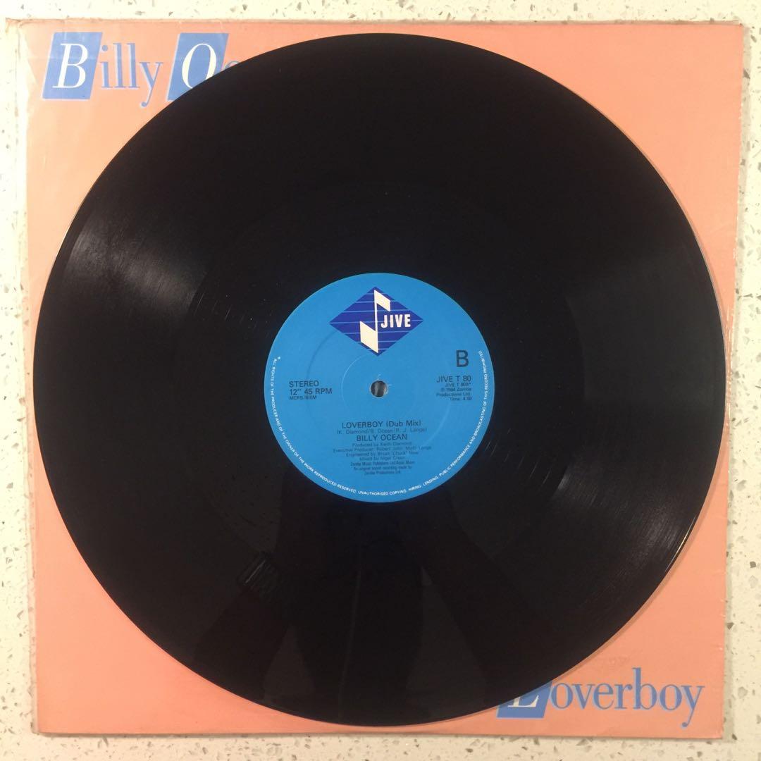 Billy Ocean/LOVERBOY 45 rpm 12” Single 1984年黑膠唱片, 興趣及遊戲, 收藏品及紀念品, 明星周邊 ...