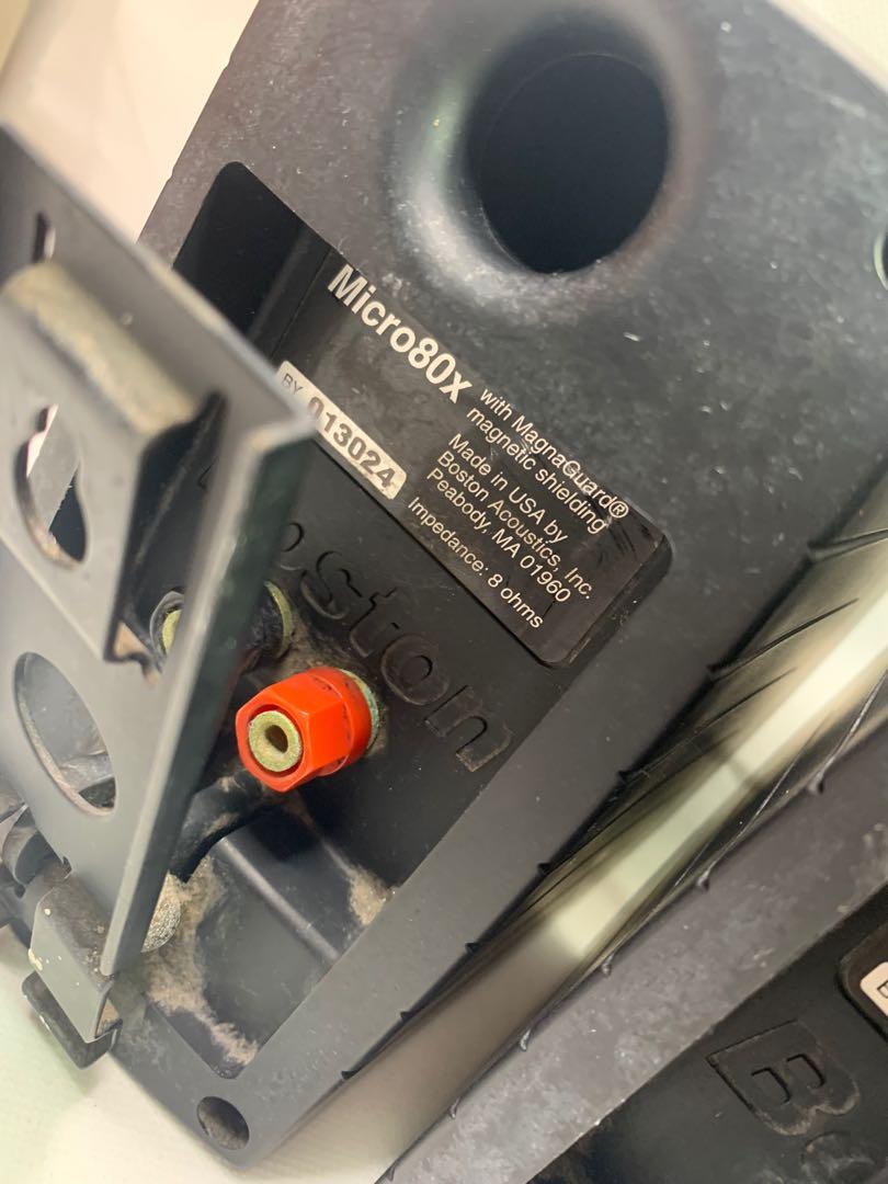 Boston Acoustic Speaker (Micro80x & Micro90c), Audio, Soundbars ...