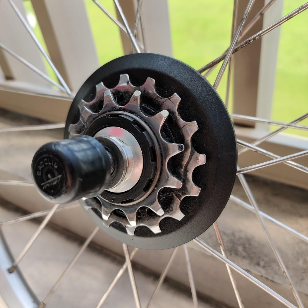 Bromptons 2 speed wheelset with rear cogset, Sports Equipment, Bicycles ...