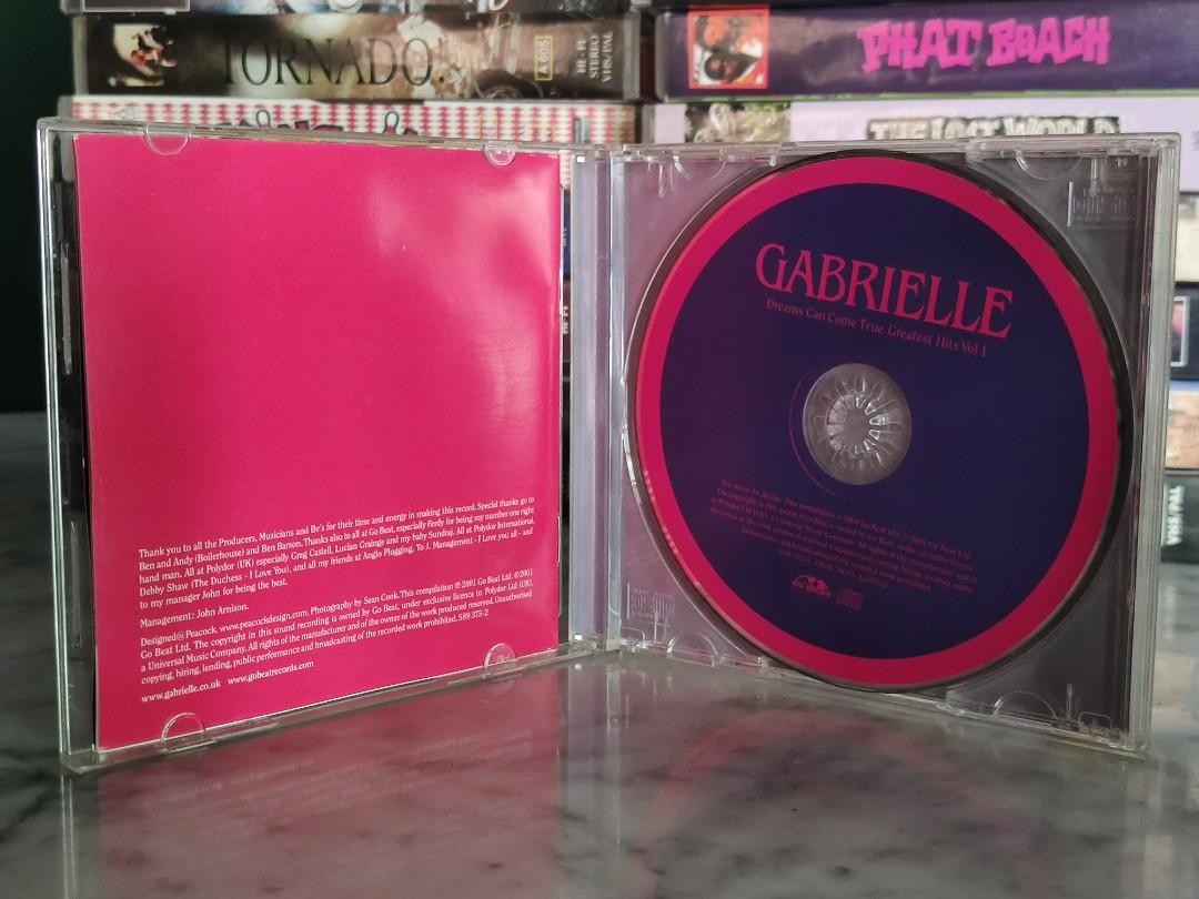 (CD) Gabrielle Dreams Can Come True Greatest Hits Vol 1, Hobbies & Toys ...