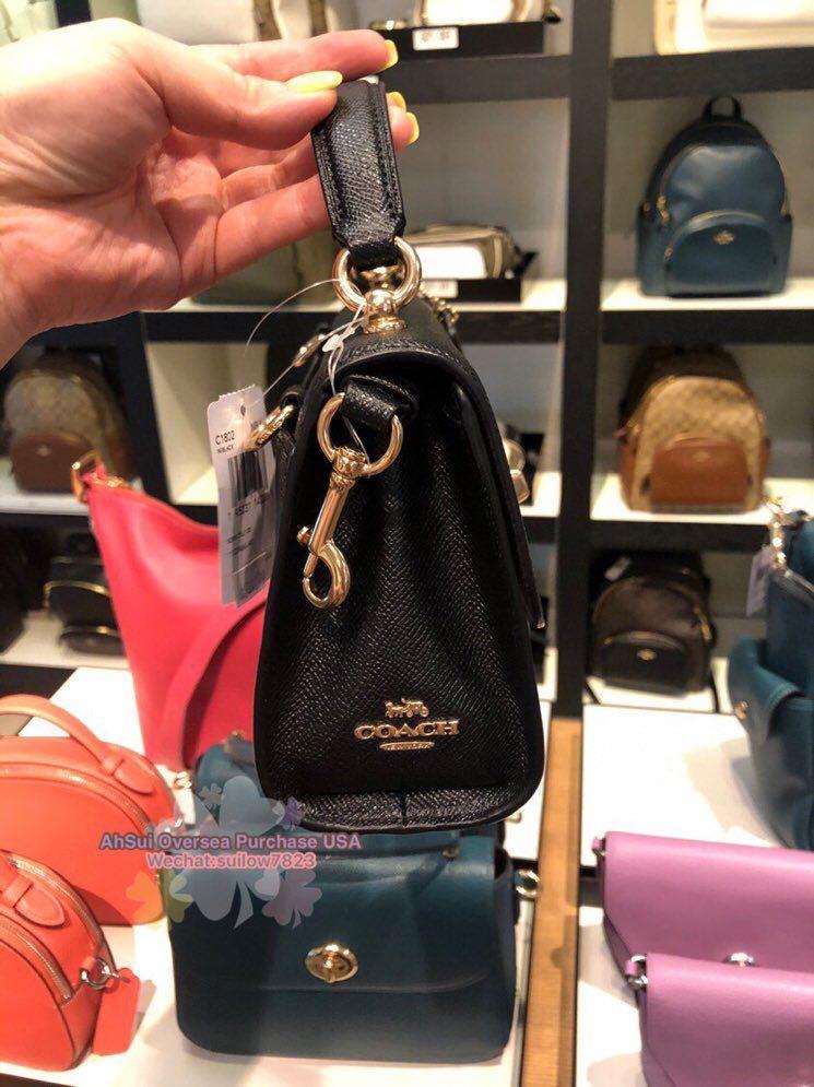 Coach Tilly Satchel 23, Women's Fashion, Bags & Wallets, Clutches on ...