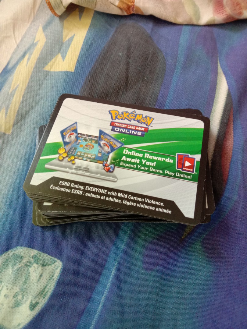 Code card for pokemon TCG, Video Gaming, Gaming Accessories, Game Gift ...