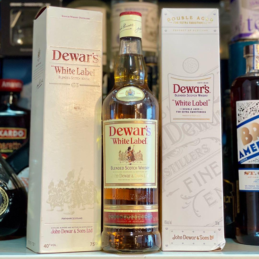 Dewars White Label Whisky Scotch 750ml, Food & Drinks, Alcoholic ...
