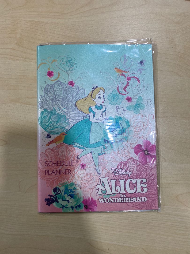 Disney Alice in Wonderland Schedule Planner, Hobbies & Toys, Stationery ...
