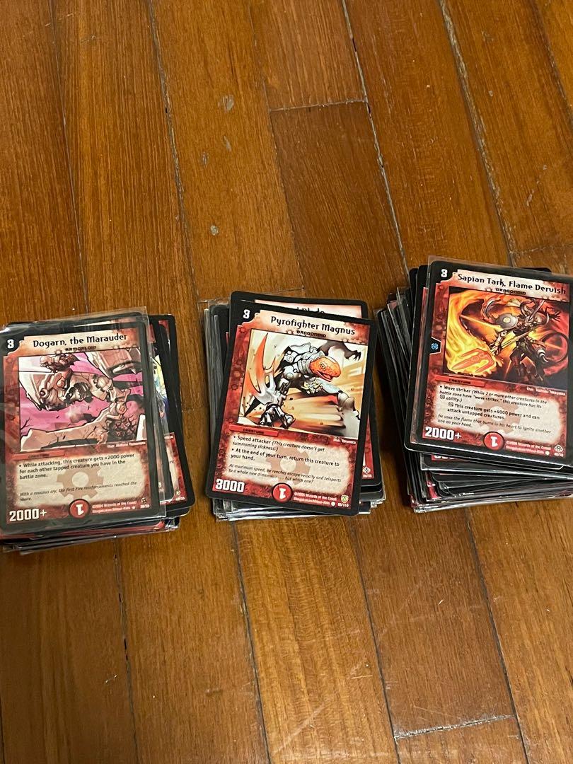 Duel masters fire cards, Hobbies & Toys, Toys & Games on Carousell