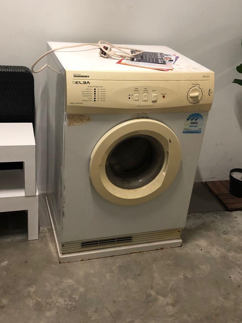 Elba Sensordry dryer, TV & Home Appliances, Washing Machines and Dryers ...