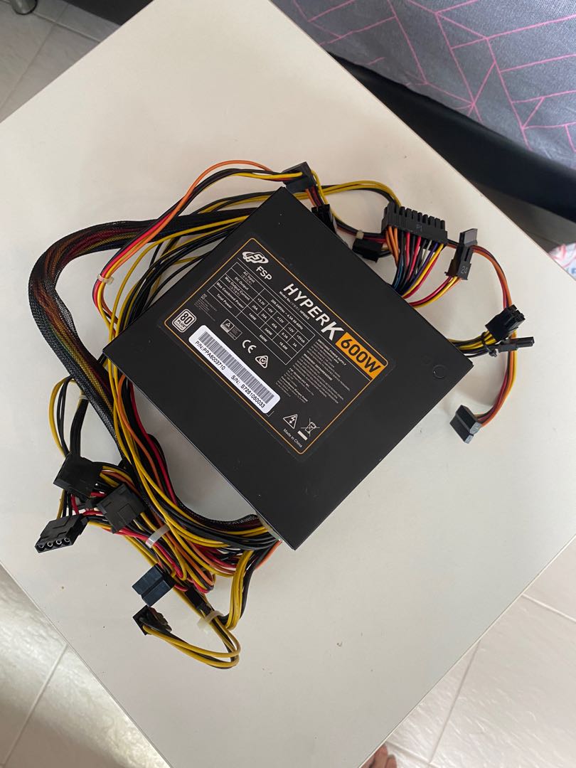 FSP HyperK 650W PSU, Computers & Tech, Parts & Accessories, Networking ...