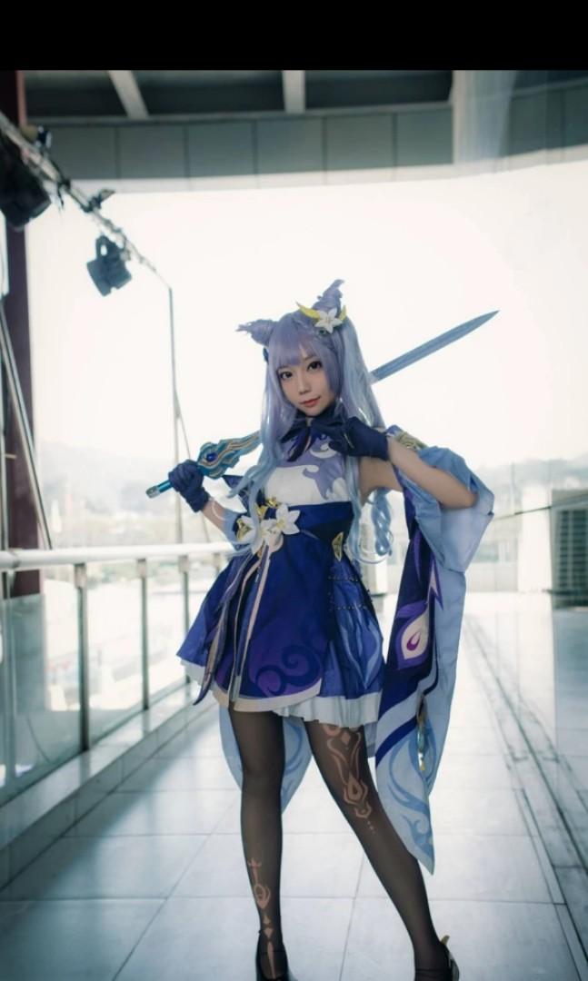 Genshin Impact keqing cosplay, Hobbies & Toys, Memorabilia ...
