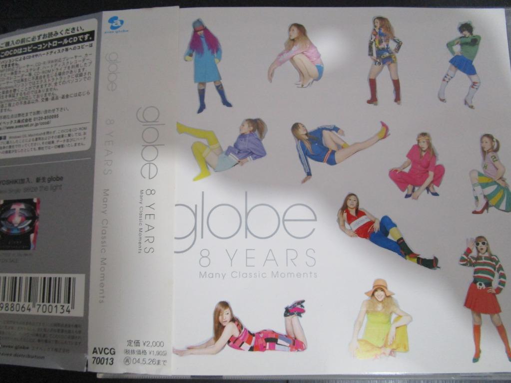 Globe - 8 Years Many Classic Moments 日版, 興趣及遊戲, 收藏品及紀念品, 明星周邊 - Carousell