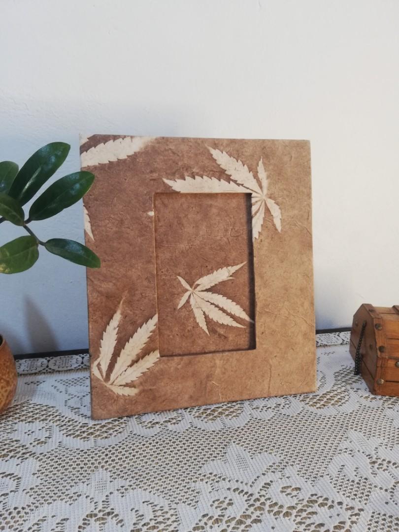 Hemp paper cardboard frame, Furniture & Home Living, Home Decor, Frames ...