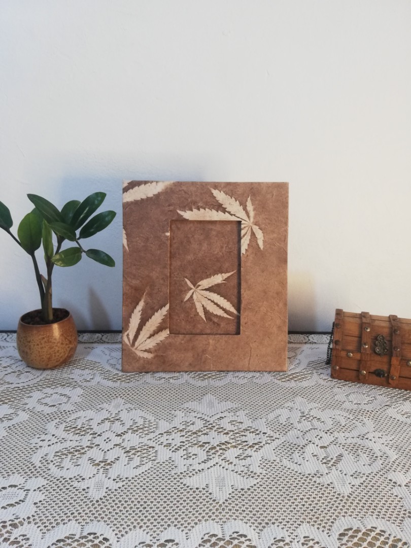 Hemp paper cardboard frame, Furniture & Home Living, Home Decor, Frames ...