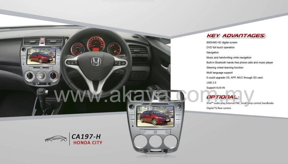 Honda City Radio - CASKA CA197H (5th gen/GM2/GM3), Auto Accessories on ...