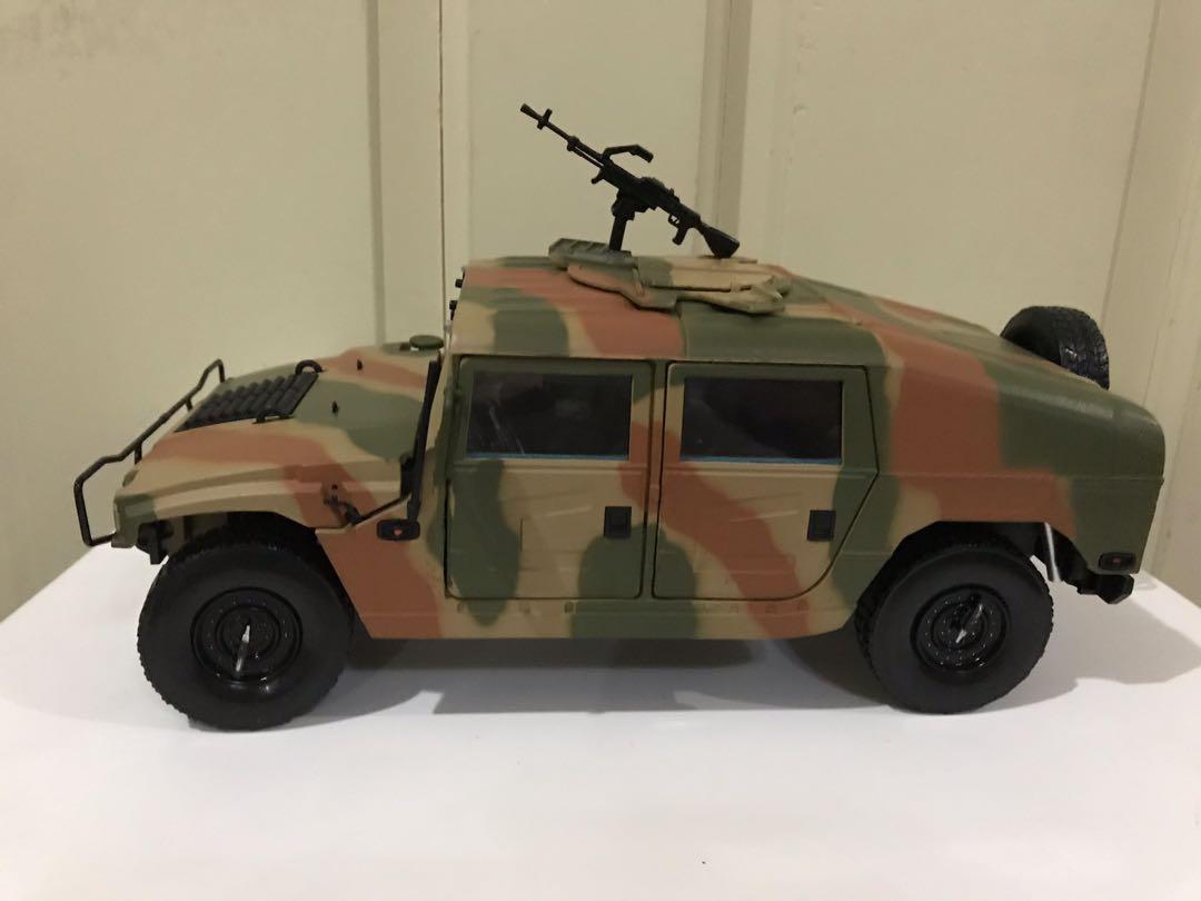 Humvee diecast 1:18 scale military truck hotwheels die cast army ...