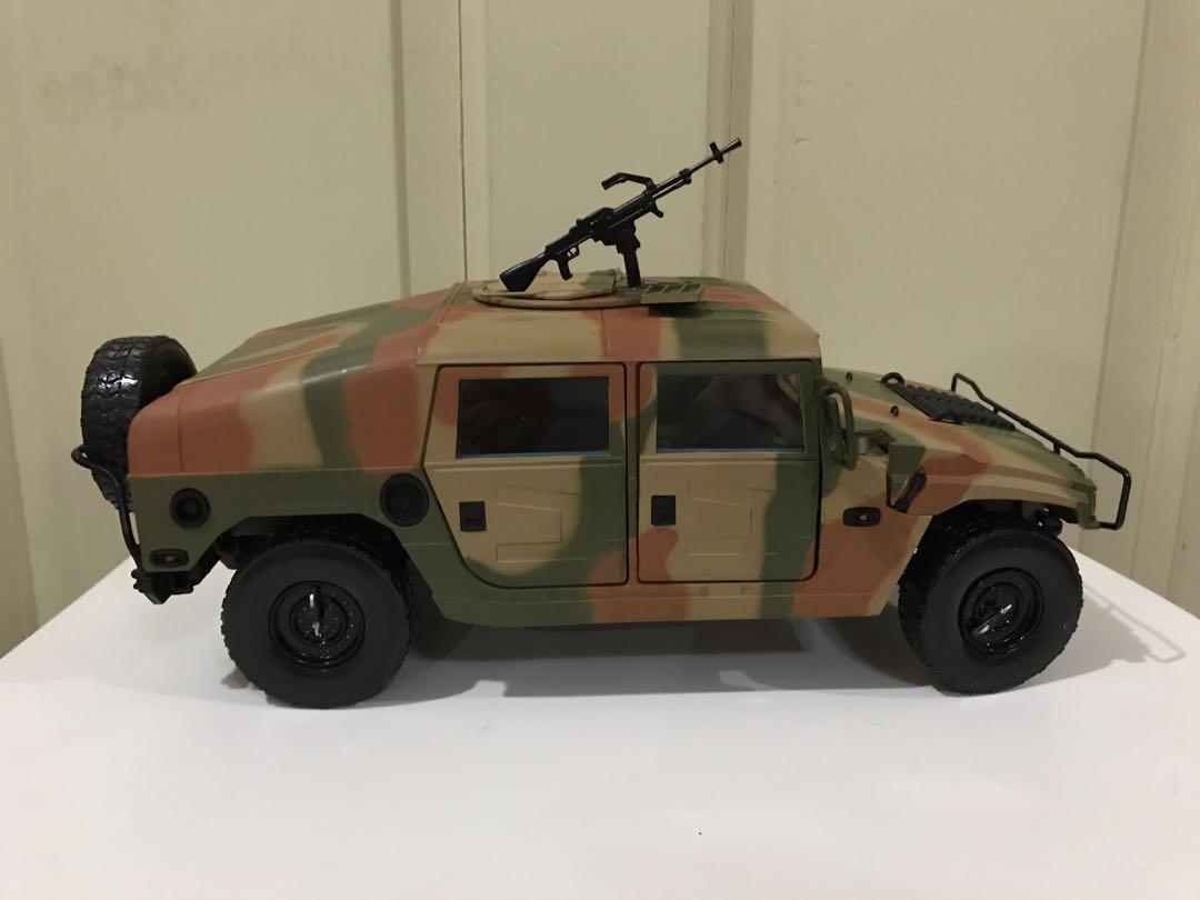 Humvee diecast 1:18 scale military truck hotwheels die cast army ...