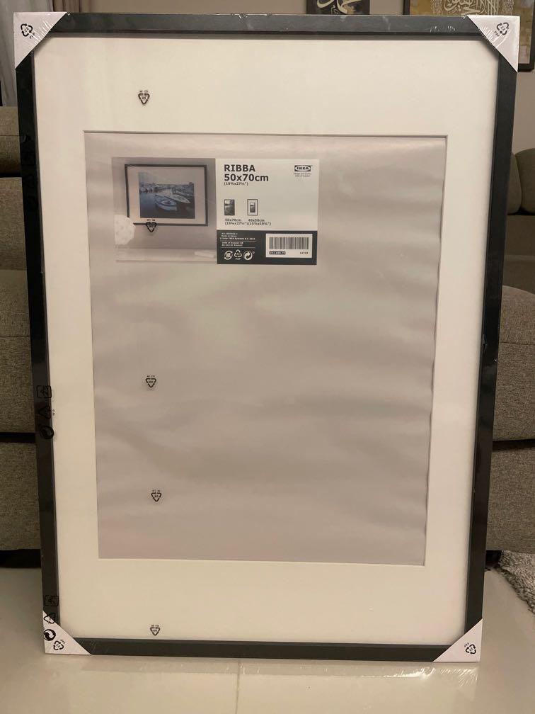 Ikea ribba frame 50 x 70cm, Furniture & Home Living, Home Improvement ...
