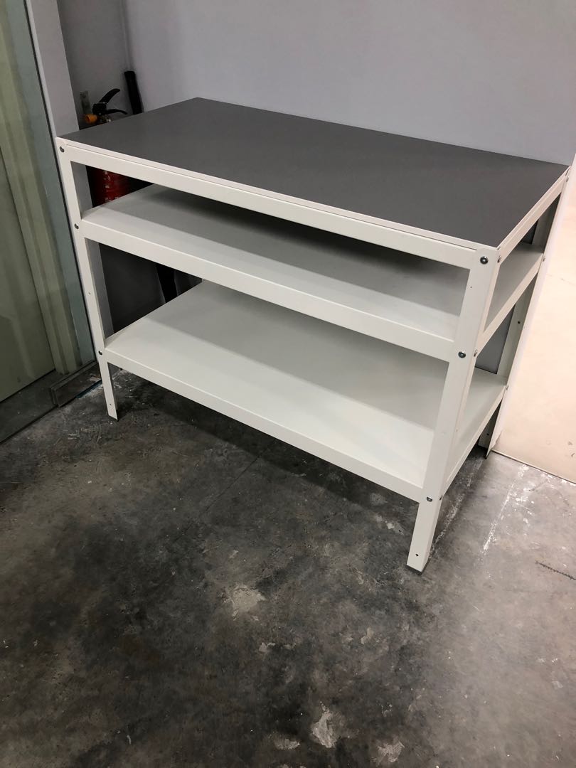 Ikea work bench, Furniture & Home Living, Furniture, Tables & Sets on ...