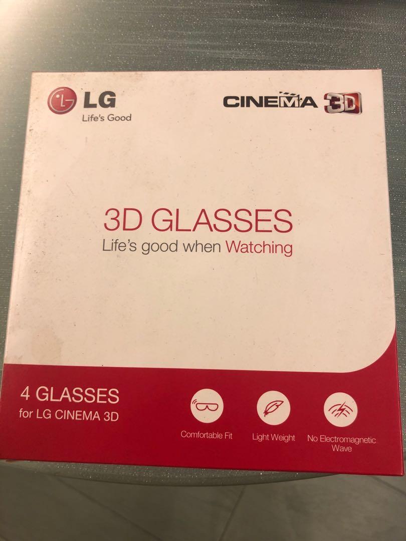 LG 3D Glasses, Video Gaming, Gaming Accessories, Virtual Reality on ...