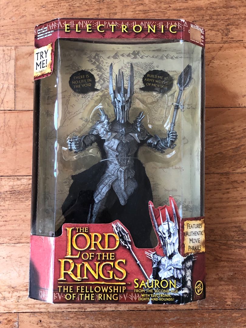 Lord of the Rings - Electronic Sauron - Never Opened, Hobbies & Toys ...