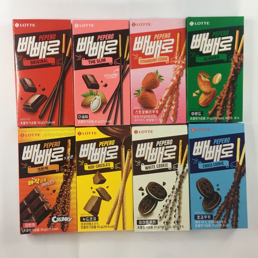 LOTTE Assorted Pepero , Food & Drinks, Other Food & Drinks on Carousell