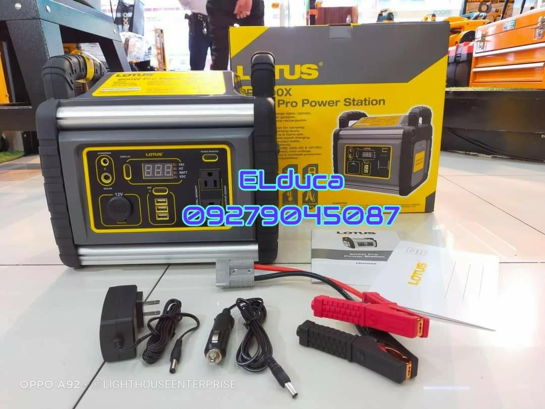 LOTUS 200w, 400w and 800w Powerstation Inverter Generator - Solar Power ...