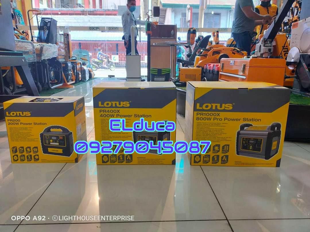 LOTUS 200w, 400w and 800w Powerstation Inverter Generator - Solar Power ...
