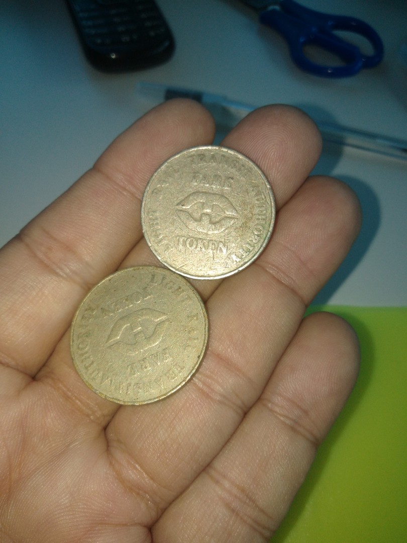 lumang lrt tokens, Hobbies & Toys, Memorabilia & Collectibles, Vintage ...