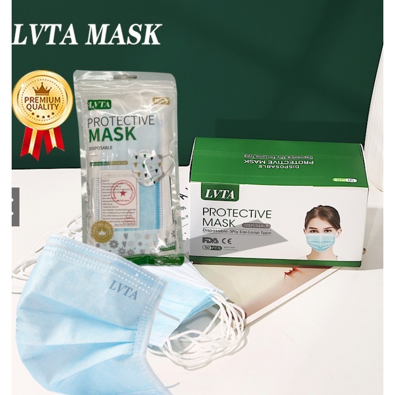 LVTA Mask, Health & Nutrition, Face Masks & Face Shields on Carousell
