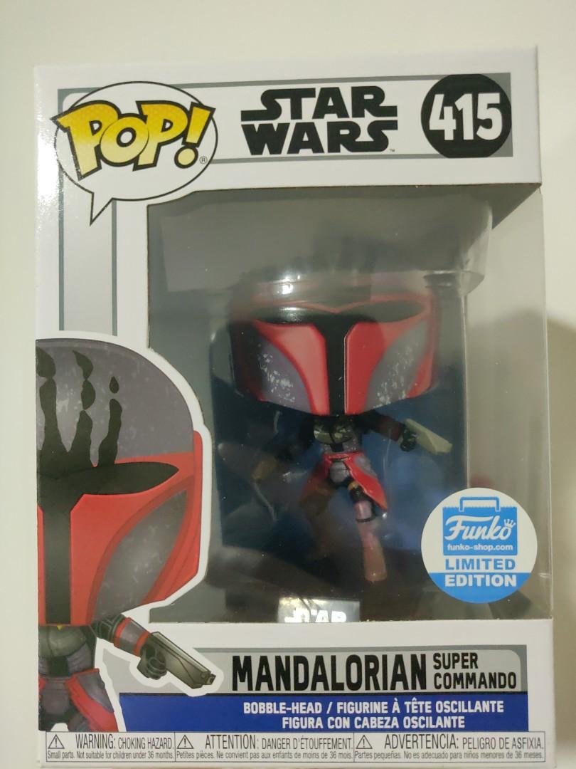 Mandalorian Super Commando Funko Pop #415, Hobbies & Toys, Toys & Games ...