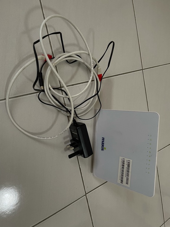 Maxis home fibre router, Computers & Tech, Parts & Accessories ...