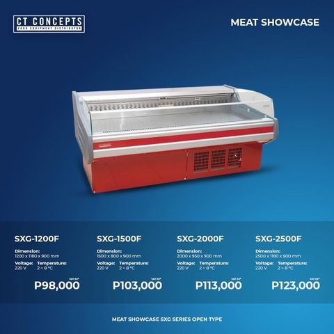MEAT DISPLAY CHILLER- OPEN TYPE, TV & Home Appliances, Kitchen ...
