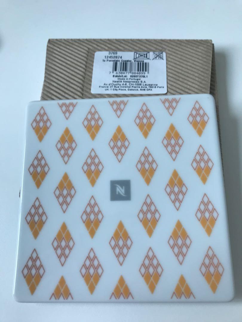 Nespresso Porcelain Coaster Vienna, Furniture & Home Living ...