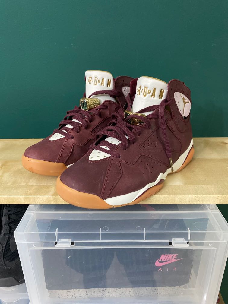 Nike Air Jordan 7 Cigar, Men's Fashion, Footwear, Sneakers on Carousell